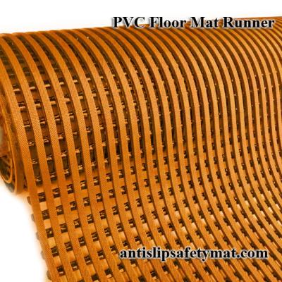 Cina pavimento Mat Runners Drain Off Water del PVC di 1.22M in vendita
