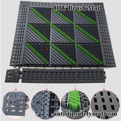 Κίνα αντι ολίσθηση DIY 15cm×15cm που ενδασφαλίζει το νάυλον χαλί πλέγματος για τις κουβέρτες προς πώληση