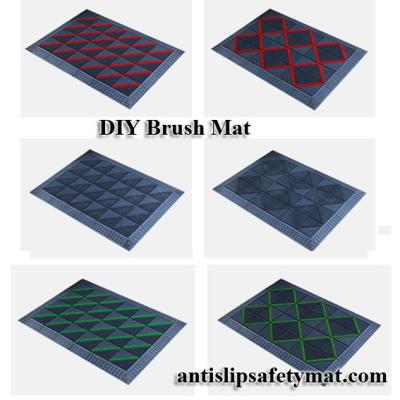 Κίνα αντι ολίσθηση DIY 15cm×15cm που ενδασφαλίζει το νάυλον χαλί πλέγματος για τις κουβέρτες προς πώληση