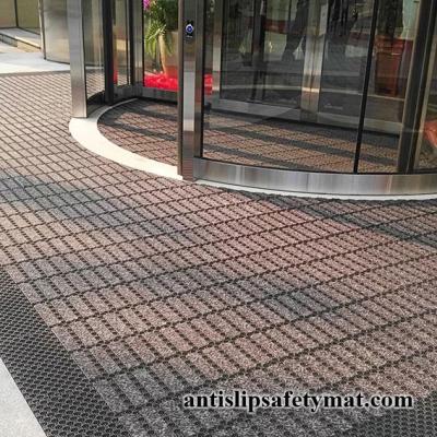 China Modular extasie não esteiras de porta de bloqueio da entrada do tapete do Matting da segurança do deslizamento à venda