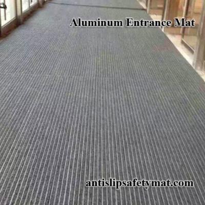 China Anodized Rail Aluminum Entrance Mats Recessed 1.5MM Frame Thickness for sale