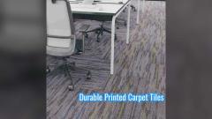 Durable Printed Carpet Tiles for Offices & Hotels