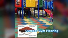 Outdoor Gym Mat Weatherproof Flooring