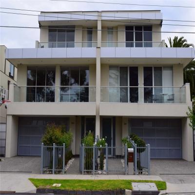China Popular Design Stainless Steel Balcony Railing With Frameless Glass spigots Balustrade for sale