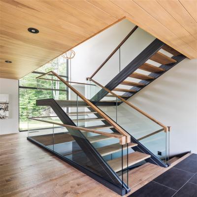 China Insect control / antiseptic Teak wood staircase for indoor use for sale
