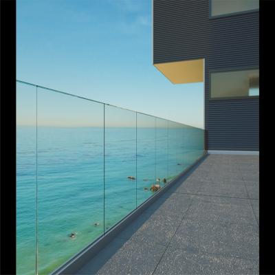 China Balcony Terrace Stainless Steel /glass Railing for outdoor for sale