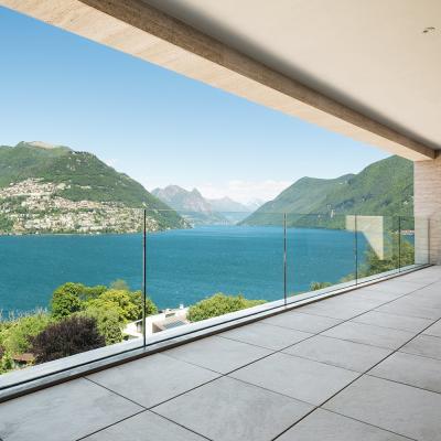 China Customized best aluminum railing system for balcony / deck design for sale