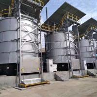 China Compost Turner Mixing Machine Fully Automatic Fermentation Pot for Organic Fertilizer for sale
