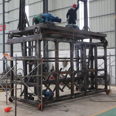 China Fertilizer Compost Turning Machine Green Groove Type Compost Turner for Composting for sale