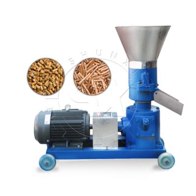 China Commercial Organic Fertilizer Animal Feed Pellet Machine with Customized Capacity for sale