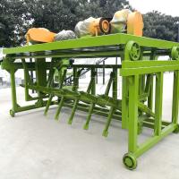 China 1.5kw Moving Motor Groove Type Compost Turner for Small Chicken Manure Processing for sale