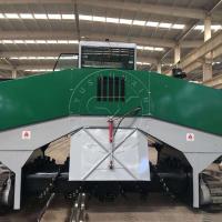 China 2500 KG Professional Fermentation Chicken Manure Automatic Compost Turner Fertilizer Blender Machine for sale