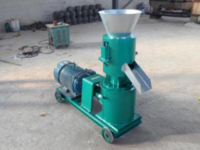 Cina Pelletizzatore per letame di pollame 380V regolabile a stampo piatto per la produzione di pellet di feci di pollo in vendita