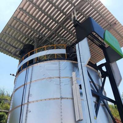 China 2400*2400*6900mm Closed Composter Reactor The Key to Successful Farm Waste Management for sale