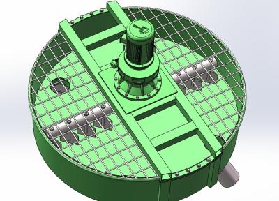 China Vertical Disc Mixer The Ultimate Choice for Npk Fertilizer Mixing Capacity 200L 5000L for sale