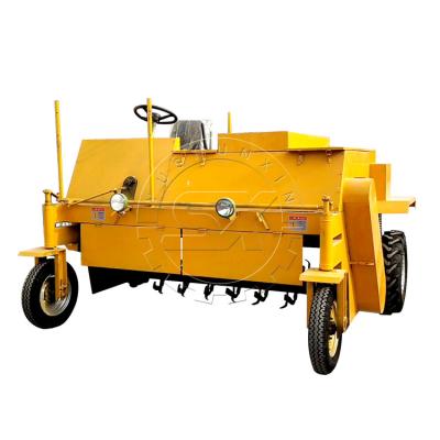 China Compost Turner Mixing Machine for Farms Poultry Manure Organic Fertilizer Pellet Maker for sale