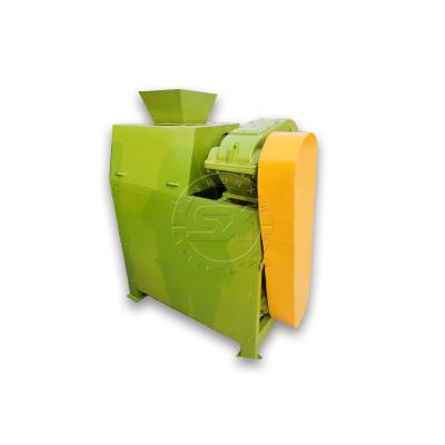 China 2T/H Double Roller Fertilizer Granulator Machine for Flat Granules of 3-10mm Diameter for sale