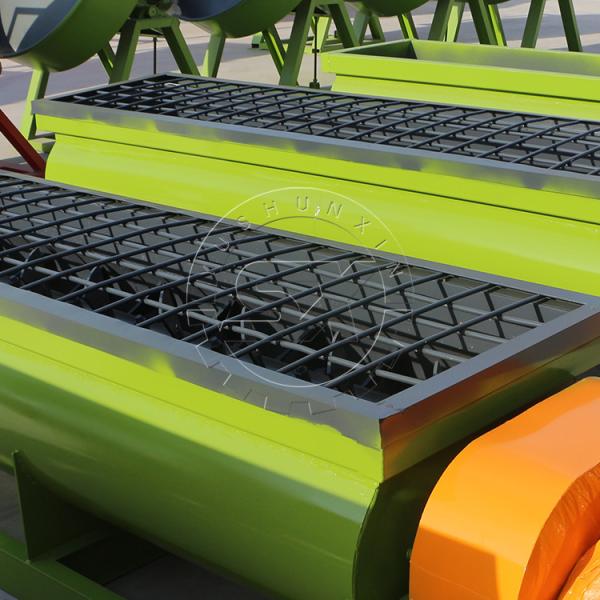 Quality Uniform Mixing Contact YSX Twin Shaft Mixer Fertilizer Equipment for 5-10t/h for sale