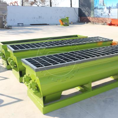 China FERTILIZER Double Shaft Feed Mixer for Environmental Machine Environmentally Friendly for sale