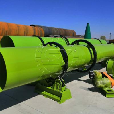 China 380V/220V Automatic Chicken/Cow/Gattle Manure Rotary Drum Dryer/Vacuum Drying Machine for sale