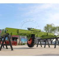 China Wheel Type Compost Turner Working width 3-30m Compost Fertilizer Turning Equipment for sale