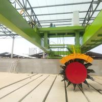 China Wheel Type Compost Turner Working width 3-30m Compost Fertilizer Turning Equipment for sale