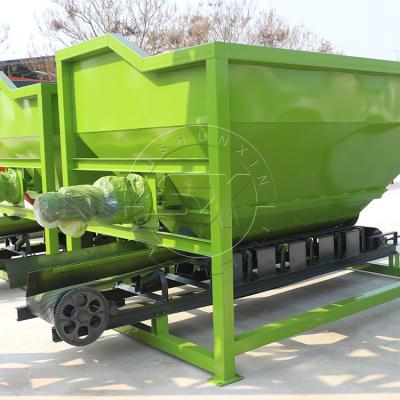 Cina 5 T/ora Macchina di alimentazione a carrello per fertilizzanti organici Macchine agricole in vendita