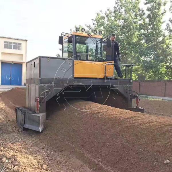 Quality Advanced Technology Compost Fertilizer Mixer for Farms Food Waste Composting for sale