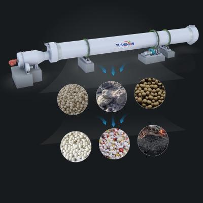 China High Capacity 380v YSX 4-8t/h Biomass Rotary Drum Dryer voor Farm Biomass Wood Pellets Te koop