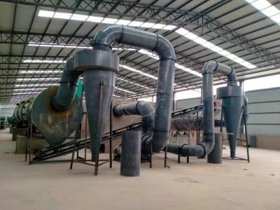 China Línea de producción de pellets de fertilizantes orgánicos de desechos de peso de 2400 kg con capacidad de 1-8 t/h en venta