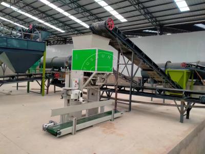 China Organic Fertilizer Granulating Production Line Equipment Granules Making Machine for sale