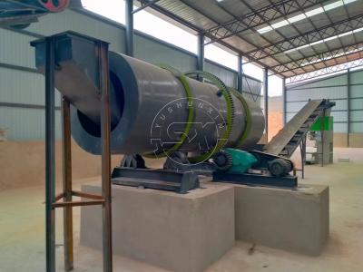China Leistungsstarke 55kW Vermikompost Biohumus Dünger Pellet Produktionslinie für Dünger zu verkaufen