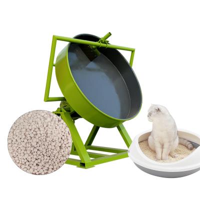 Granulador de disco de basura de gato de bentonita fácil de operar para la máquina de fertilizantes compuestos