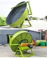 China Small Disc Granulator for Diatom Mud Granulating Machine Depends on Capacity and Efficiency for sale