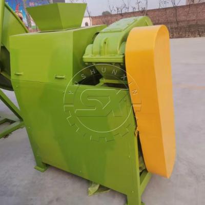 China Double Roller Fertilizer Compactor Granulator Machine for Making Fertilizer Granules for sale