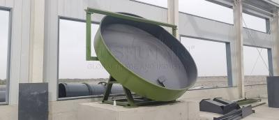 Cina Granulatore YSX per la produzione di granuli di sabbia/bentonite per gatti presso un impianto di produzione in vendita