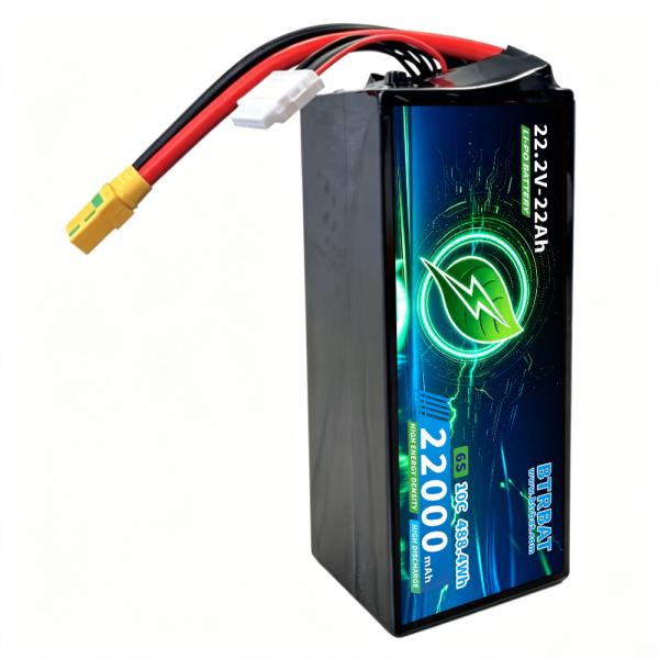 Quality Long Endurance 6S 22000mAh 10C UAV Lipo Battery 488.4Wh 1.97Kg High‑Performance Lithium‑Polymer Battery Pack For Industrial Drone Aerial Survey Mapping Inspection Work for sale