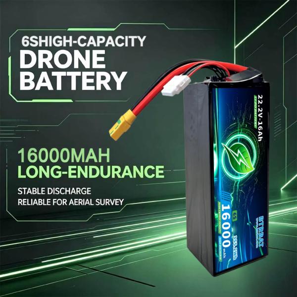 Quality Solid‑State Lithium‑ion Battery Pack 22.2V 16Ah 355Wh High‑Energy Rechargeable Battery Pack Heavy‑Duty Power Battery For Industrial UAV Equipment for sale