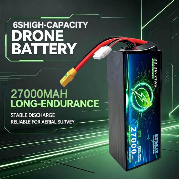 Quality Libiss 22.2V 27Ah Solid State Lithium Ion Battery Pack 599Wh High Energy Density 6S Battery For Heavy Duty Industrial UAV Mapping Inspection Robot Equipment Full UN38.3 Shipping Documets Provided for sale