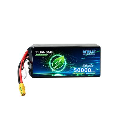 China 14s 51.8v 50ah Rechargeable Lithium Ion Battery 5c Continuous Discharge 59.5v Charge Limit Voltage Compact Durable Battery Pack Original Factory Wholesale For High Load Power Applications for sale