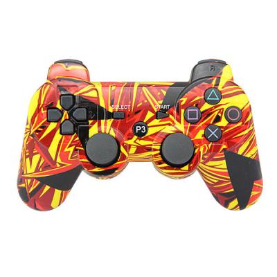 China Gelbe Graffiti Playstations-Gamecontroller Lithiumions-Akku-Einbauten zu verkaufen