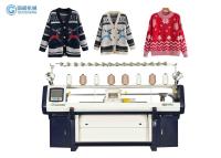 China Home Use 52 Inch Automatic Flat Knitting Machine 7G Double System for Wool Sweater Collar for sale
