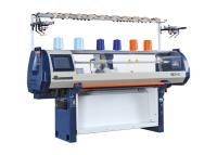 China Single System Home Use 12G Flat Knitting Machine 52 Inch Knitting Width for sale