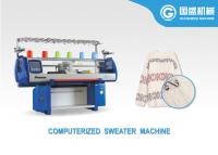 China Computerized 12G Jacquard Sweater Flat Knitting Machine 44 Inch Industrial Use for sale