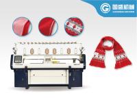 China Industrial 14G Scarf Knitting Machine Three System 60 Inch Flat Knitting Machine for sale