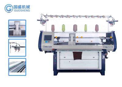 China Geautomatiseerde de Sweater Vlakke Breiende Machine van Jersey 1.3KW 10G met Kam Te koop