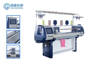 China Hoge snelheid 1,1 kW 14 van de de Sweater het Vlakke Breiende Machine van de Maatschool Wevende Patroon Te koop