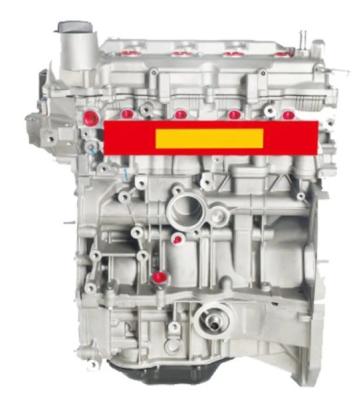 China Volledige motor Assy ZD22 Motor Assembly ZD22 Long Block ZD22 2.0L voor Nissan HR16 MR20 2.0L D22A Te koop