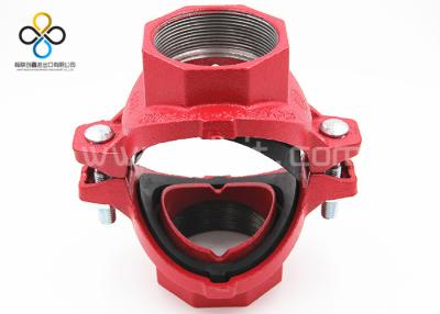 China CCC FM UL Good quality  Mechanical Cross S Ductile iron grooved fittings for sale