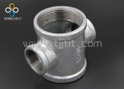 China Made in china high quality hot galvanized malleable iron pipe fittings Reducing Crosses for sale